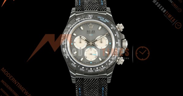Rolex - Daytona 40mm DiW Ghost Racer Black Carbon Fiber FC/NY Grey Dial ...
