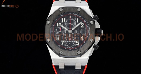 Audemars Piguet - AP ROO Chronograph SS/RU Cer/Black/Num SF A3126 Mod ...