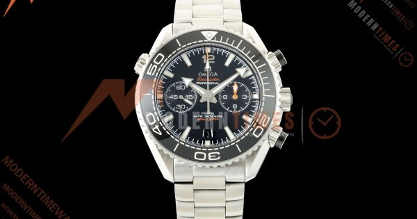 Omega - Seamaster Planet Ocean 600m Chrono 45.5mm SS/SS CER/BLK VRF ...